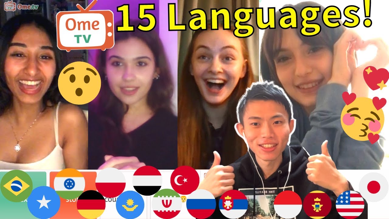 Omegle but Polyglot SHOCKS Girls by Speaking Their Languages! - AMAZING Reactions! - YouTube