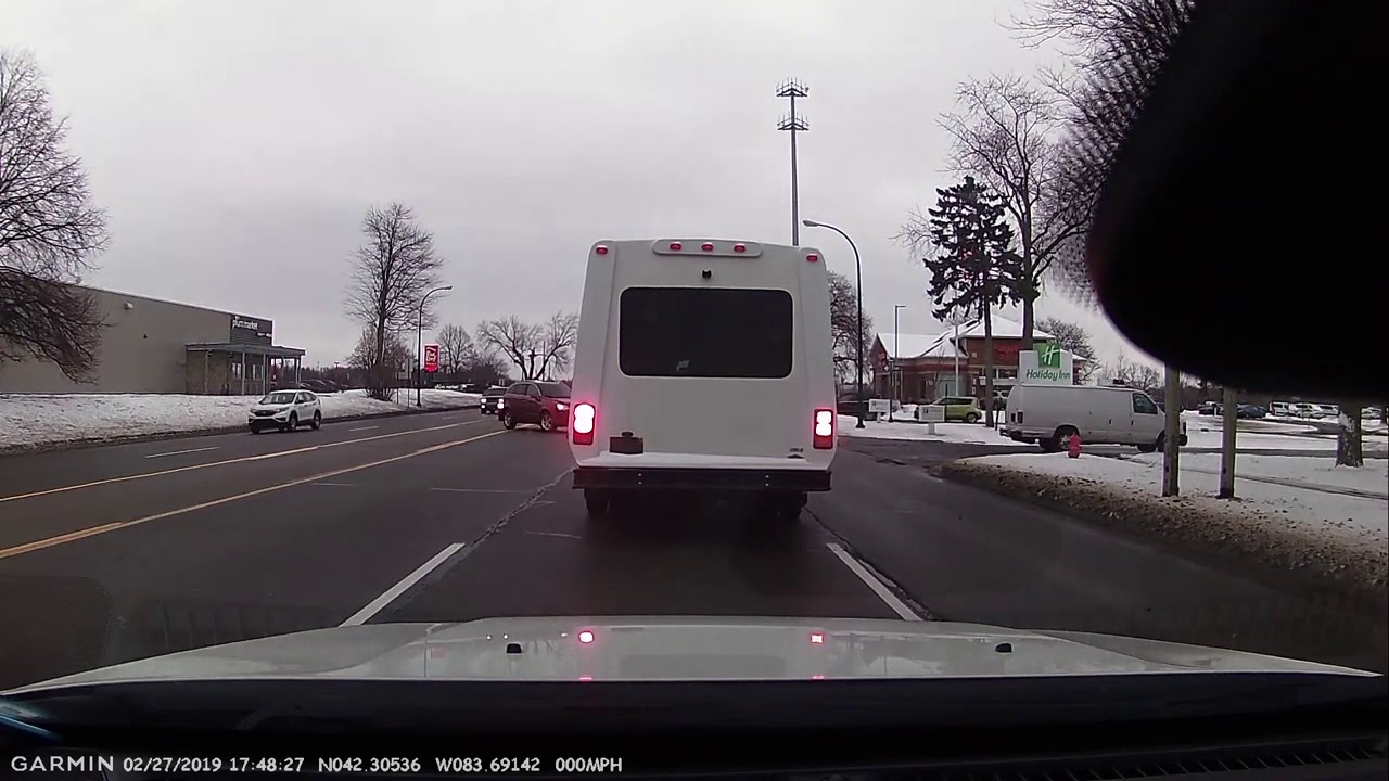 Another blind left turn ends predictably - YouTube