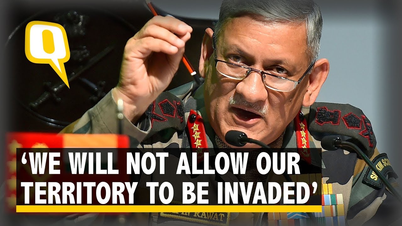 China Is Powerful But India Is Not a Weak Nation: Bipin Rawat | The ...