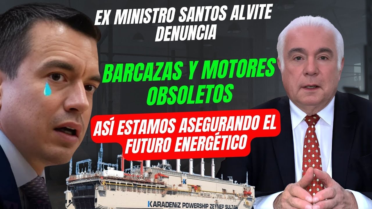 Santos Alvite Denuncia: 'Barcazas y Motores Obsoletos: Así Estamos ...
