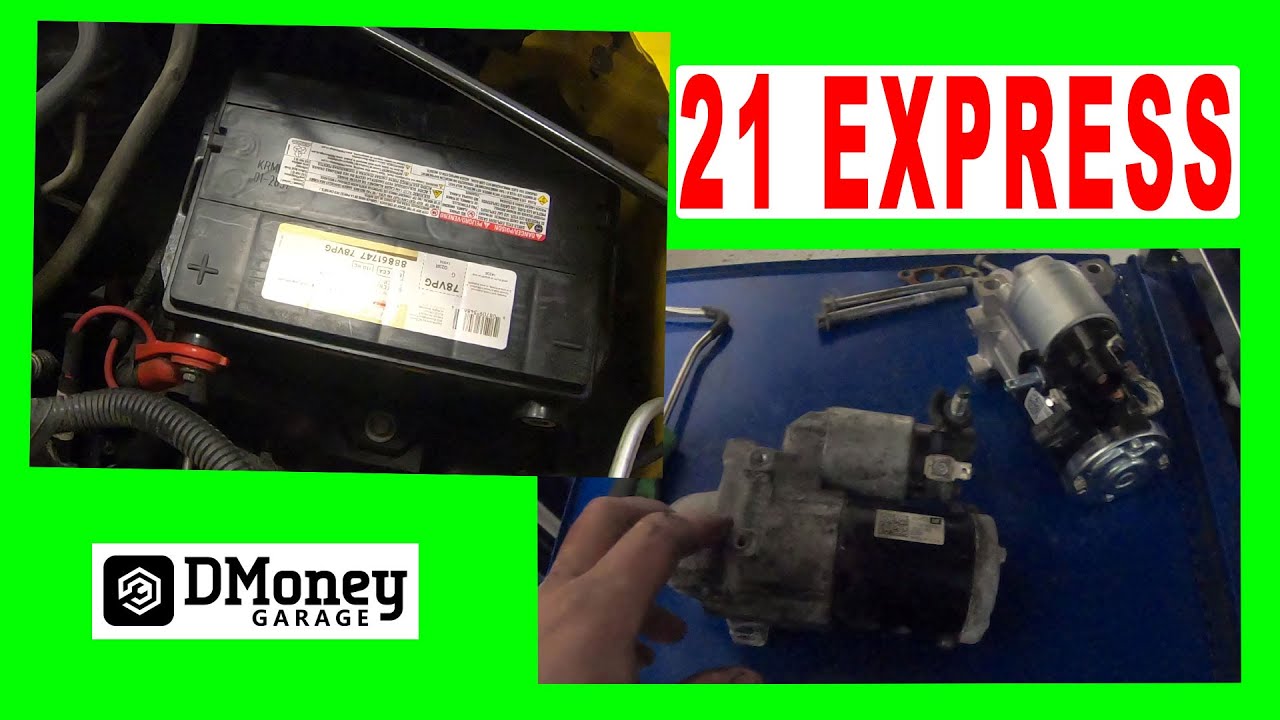 2021 Express Van Starter and Battery. Putting In Work. Starter ...