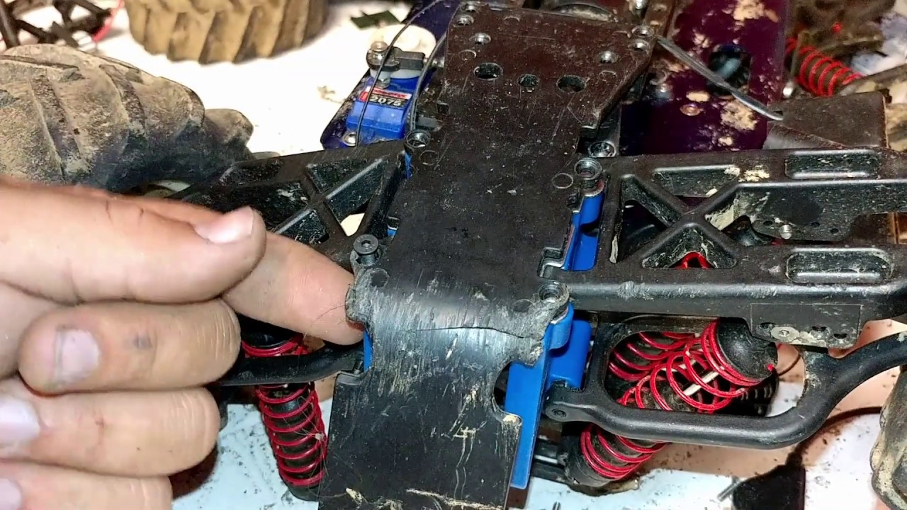 Rebuilding Most of my T-maxx With Upgraded Bulkheads - YouTube