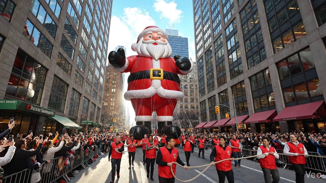 NYC 2025 Christmas Parade 4K HDR – Giant Balloons, Marching Bands ...