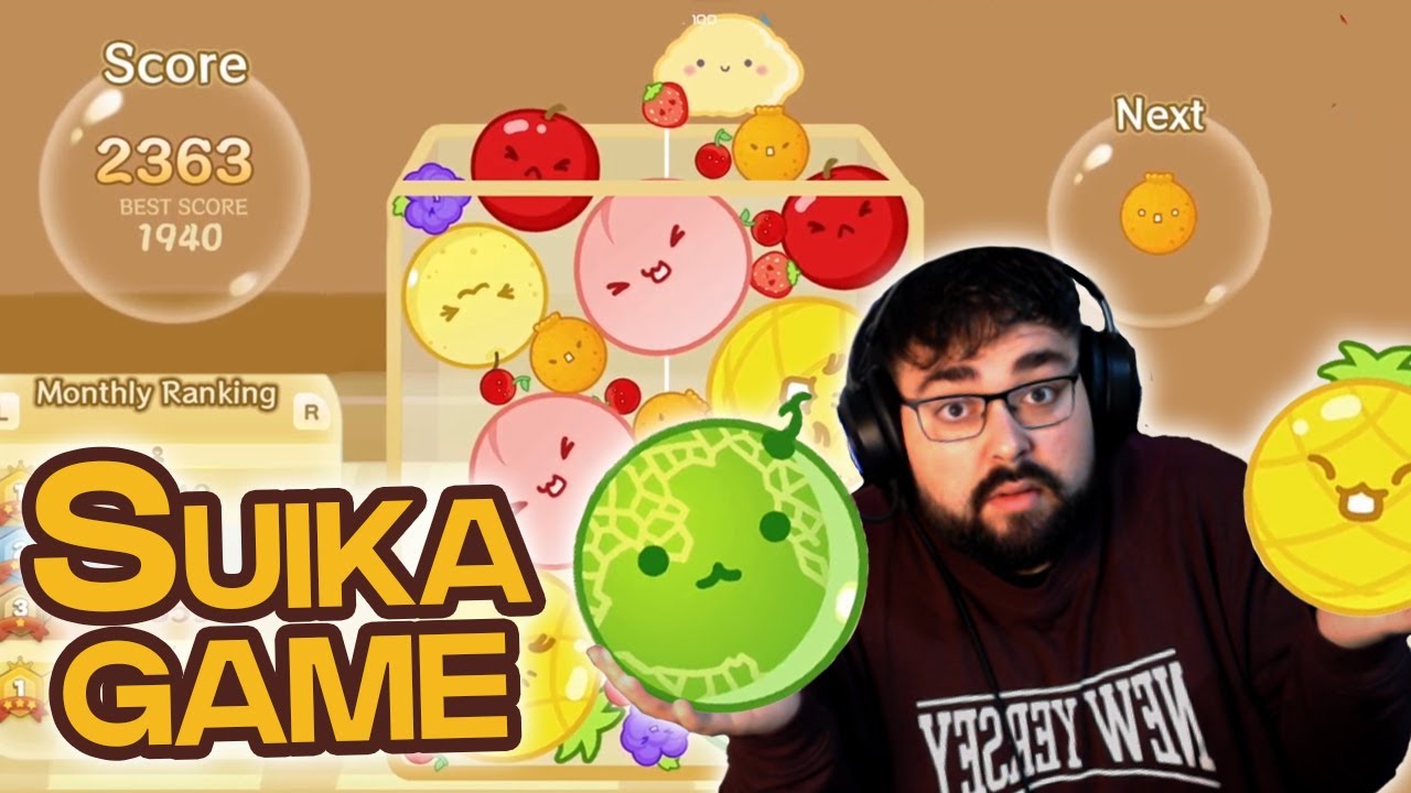 🍇 Se me va de las manos la macedonia 🍉 || SUIKA GAME - YouTube