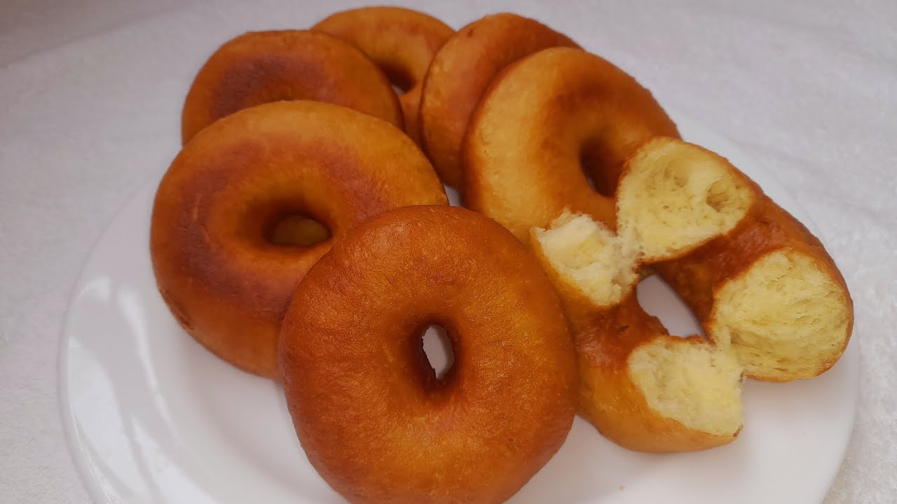 How To Make Quick and Easy Fluffy Soft Donuts / Homemade Doughnuts in ...