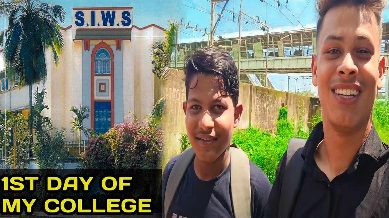 1st Day Of My College 😍 S.I.W.S. College Of Science & Commerce ! - YouTube