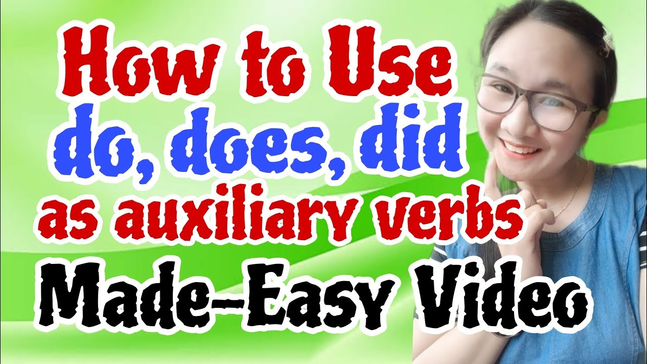 How to Use DO, DOES, DID in Sentences - YouTube