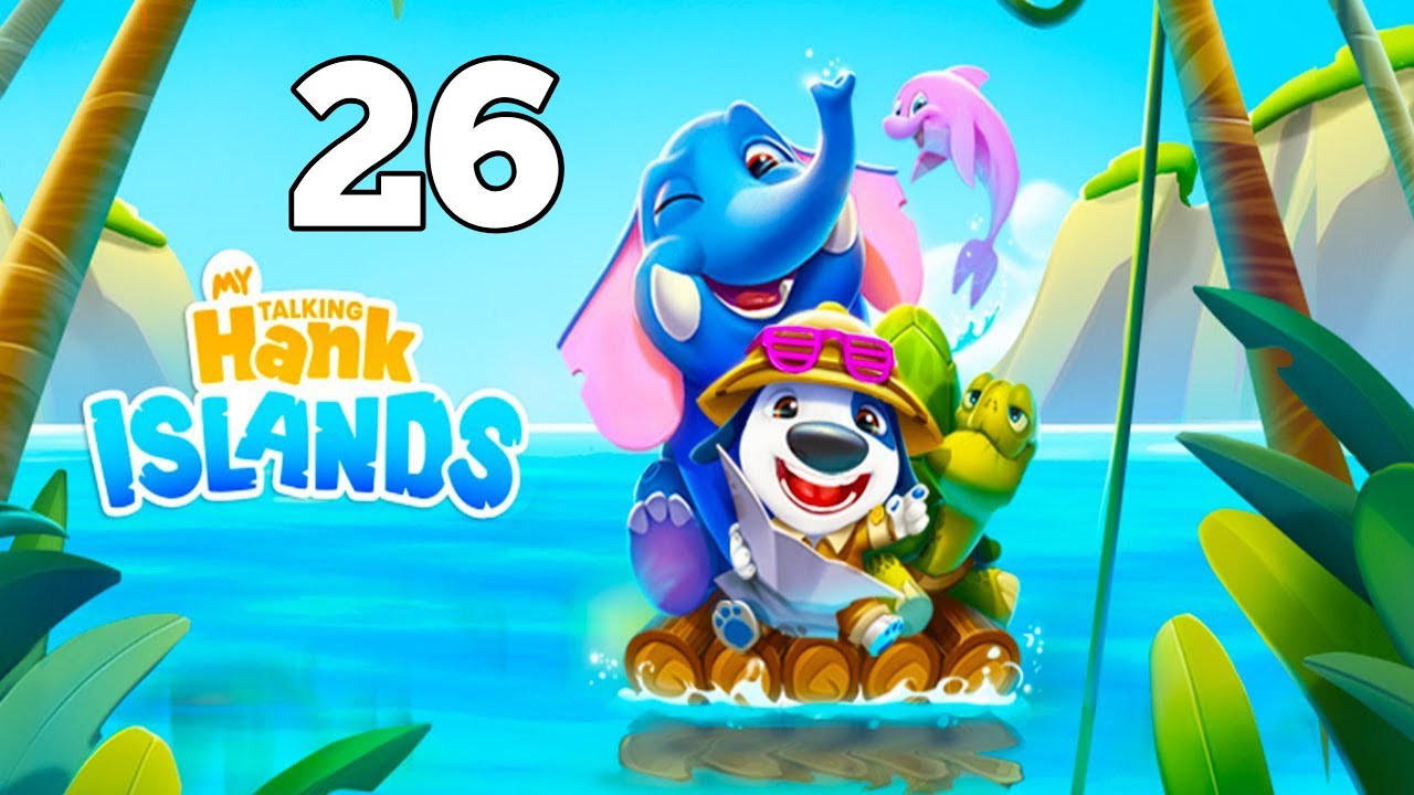 Hank Are Play with Animals - New Update - My Talking Hank: Islands ...