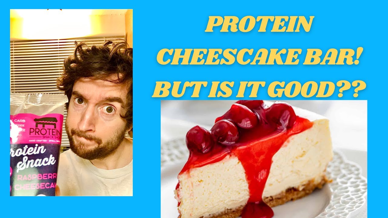 Protein Snack Shop Raspberry Cheesecake Protein Bar Review: YUM or YUCK ...