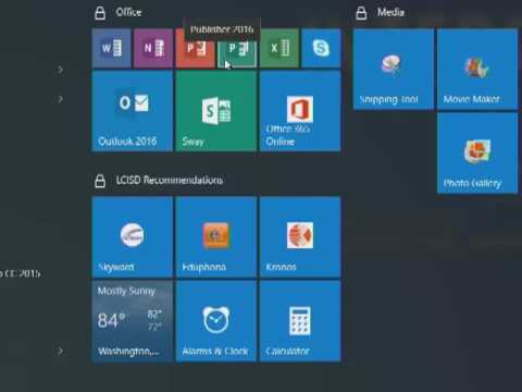 Windows 10 - Customize Start Menu - YouTube