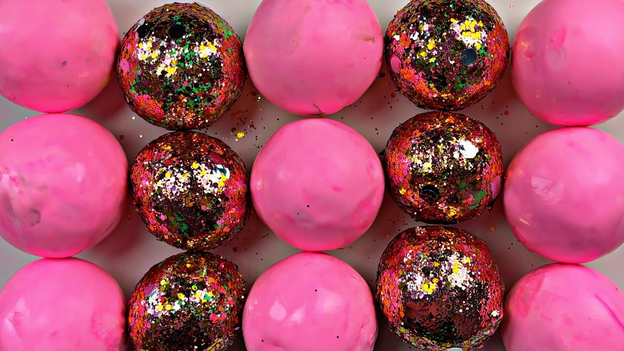 Cracking light plasticine. Slime. Satisfying compilation. - YouTube