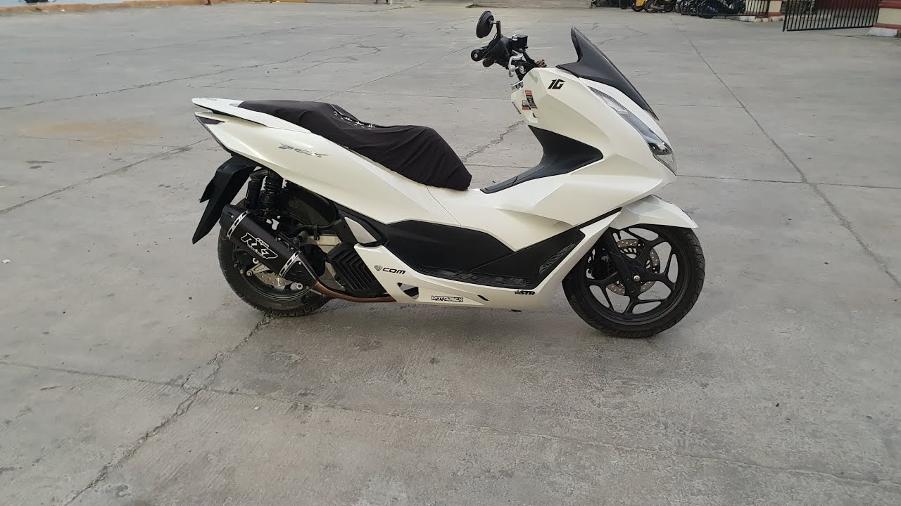 PCX 160 Magic Lowered | RCB VD Series 330mm - YouTube