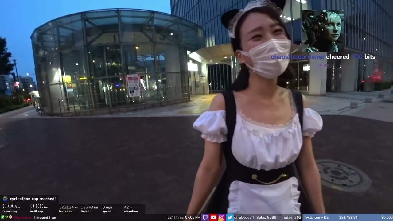 Tracy welcoming Rob with a maid outfit - YouTube