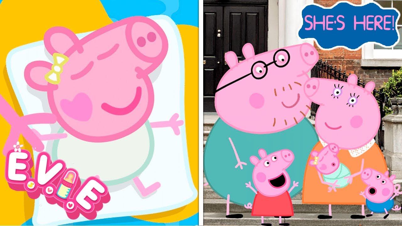 EVIE PIG Was Born: All About PEPPA PIG’S LITTLE SISTER! - YouTube