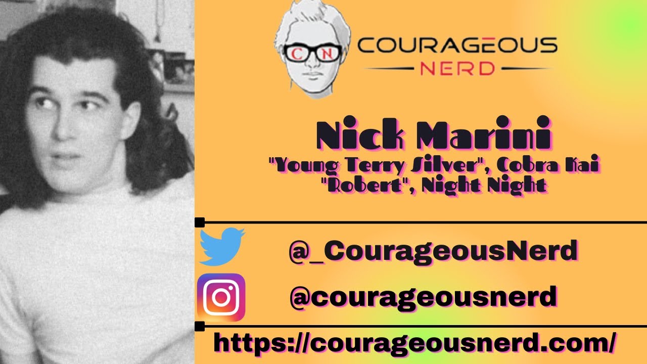 Nick Marini chats about playing Young Terry Silver on Cobra Kai and new ...