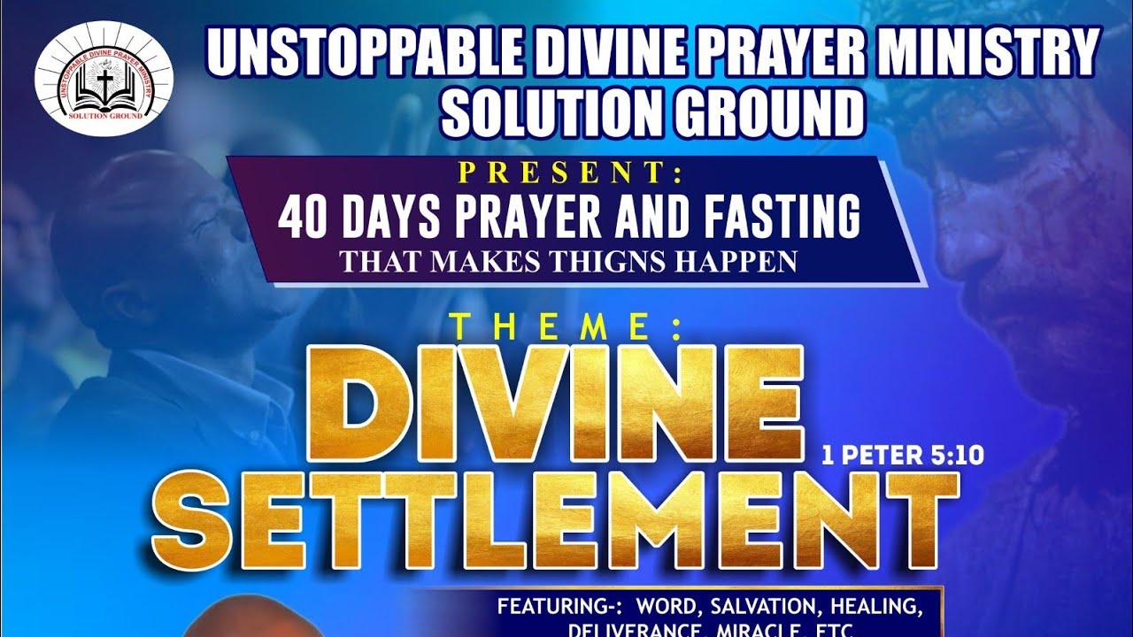 Unstoppable Divine Prayer Ministry is live! day 3 of our 4 days prayer ...