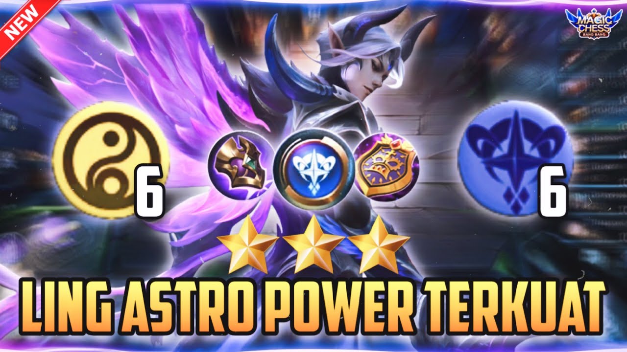 COMBO LING ASTRO POWER TERKUAT ! META MAGIC CHESS UPDATE TERBARU - YouTube
