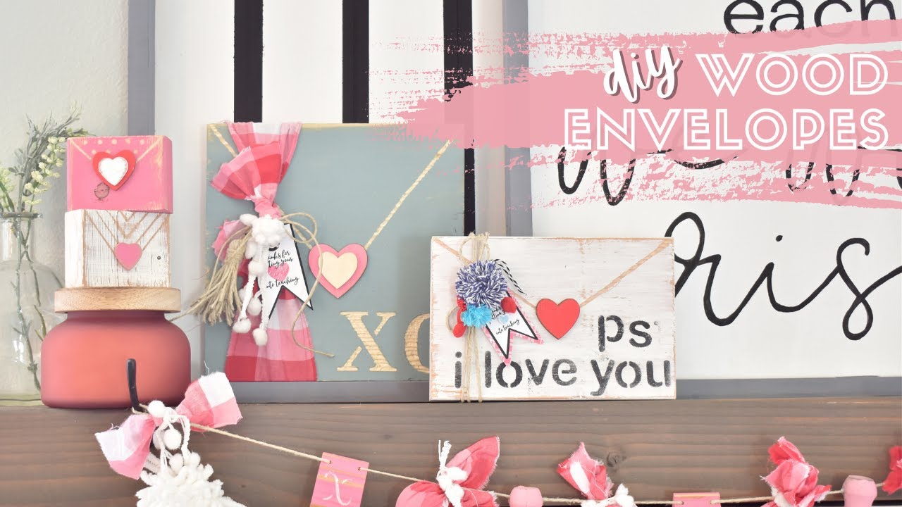 DIY Wood Envelopes - Tinsel and Wheat - Full Video - YouTube