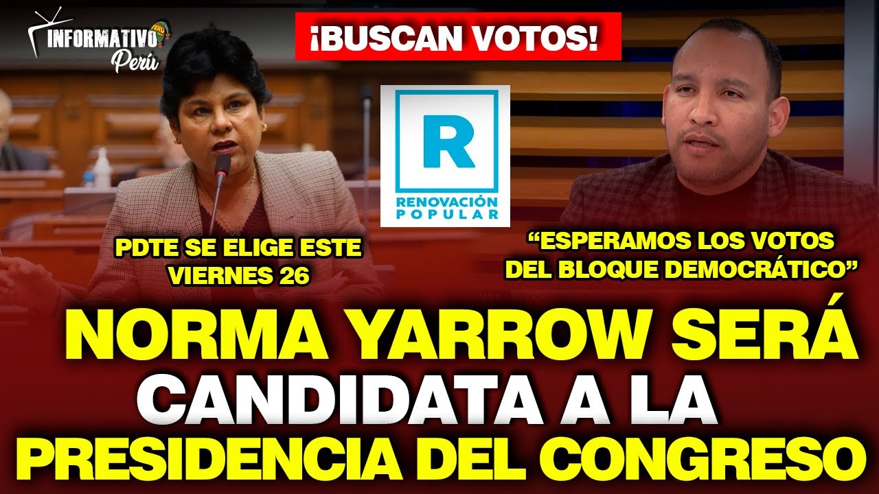 ¡OFICIAL! NORMA YARROW SERÁ LA CANDIDATA DE RENOVACIÓN POPULAR PARA ...