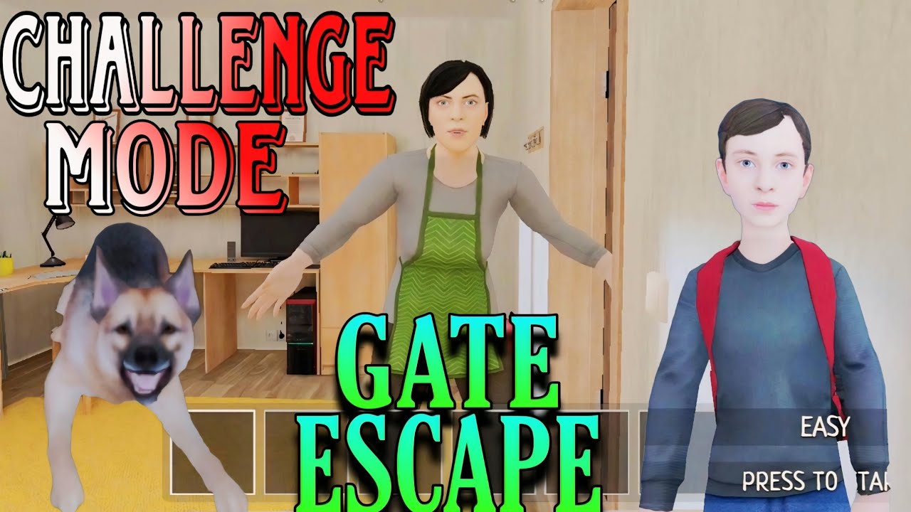 Schoolboy Runaway Escape Gate Escape in challenge mode full gameplay ...