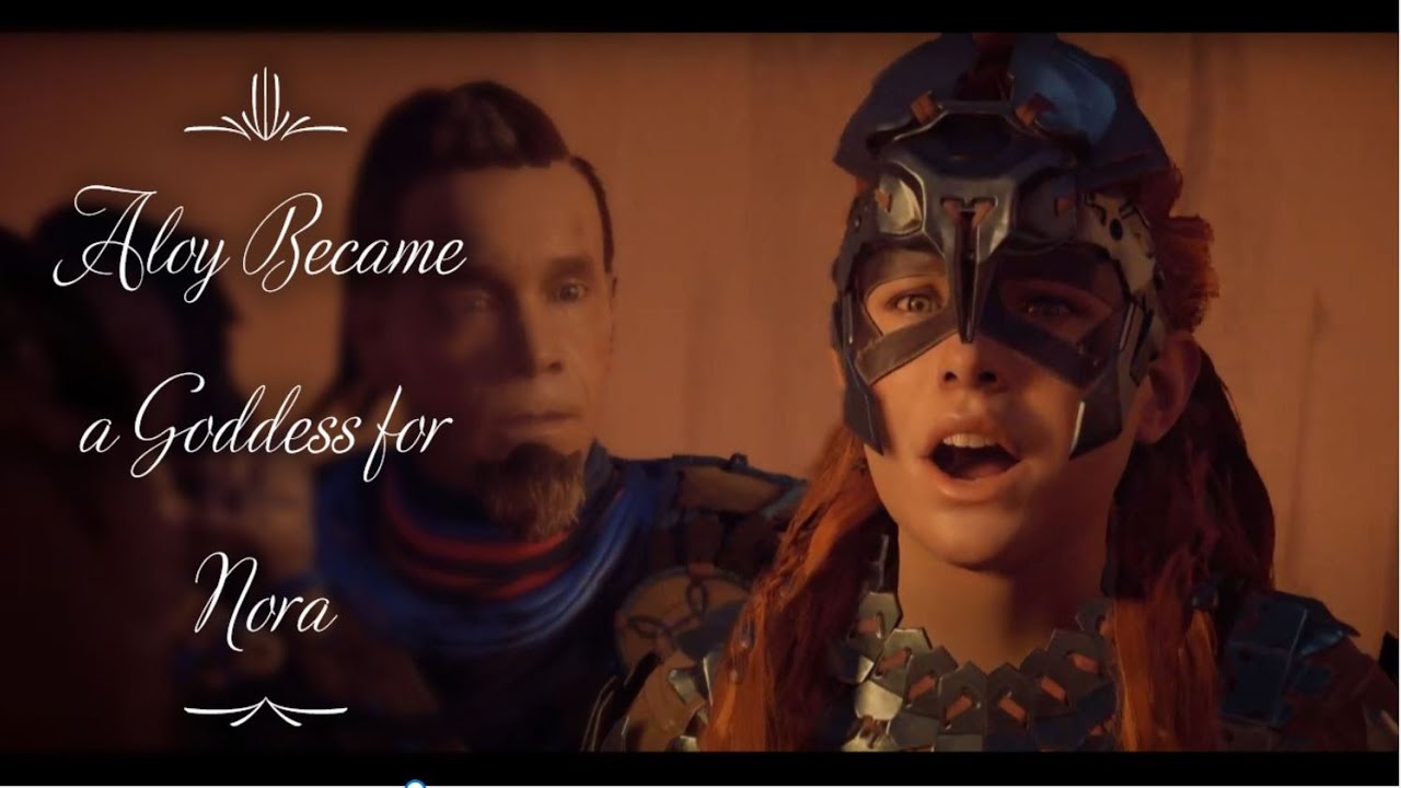 Aloy became a Goddess of Nora - Horizon Zero Dawn - YouTube