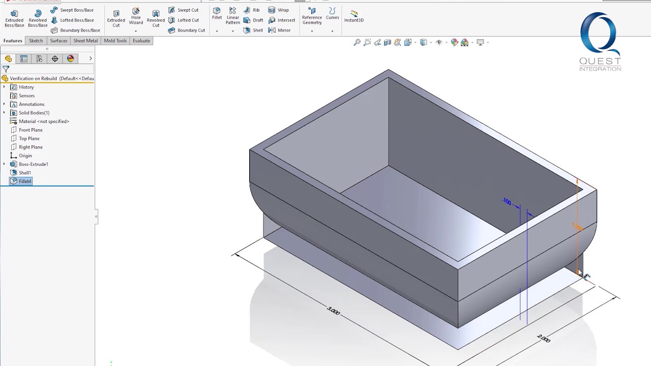 SOLIDWORKS Performance Series: Verification on Rebuild - YouTube