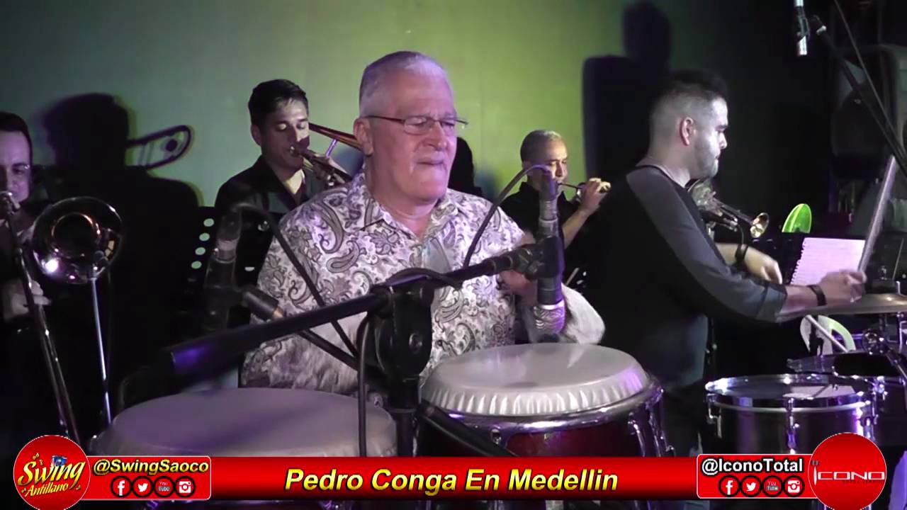 Equivocada..Pedro Conga en la Ciudad de Medellin - YouTube