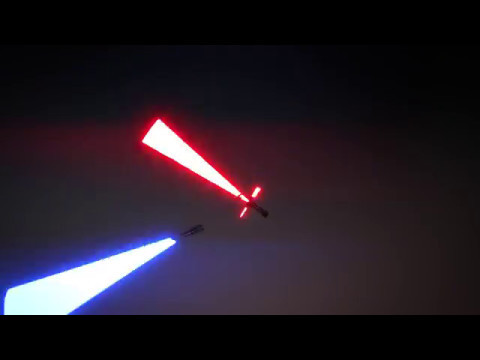 Lightsaber Collisions Test 4 - YouTube