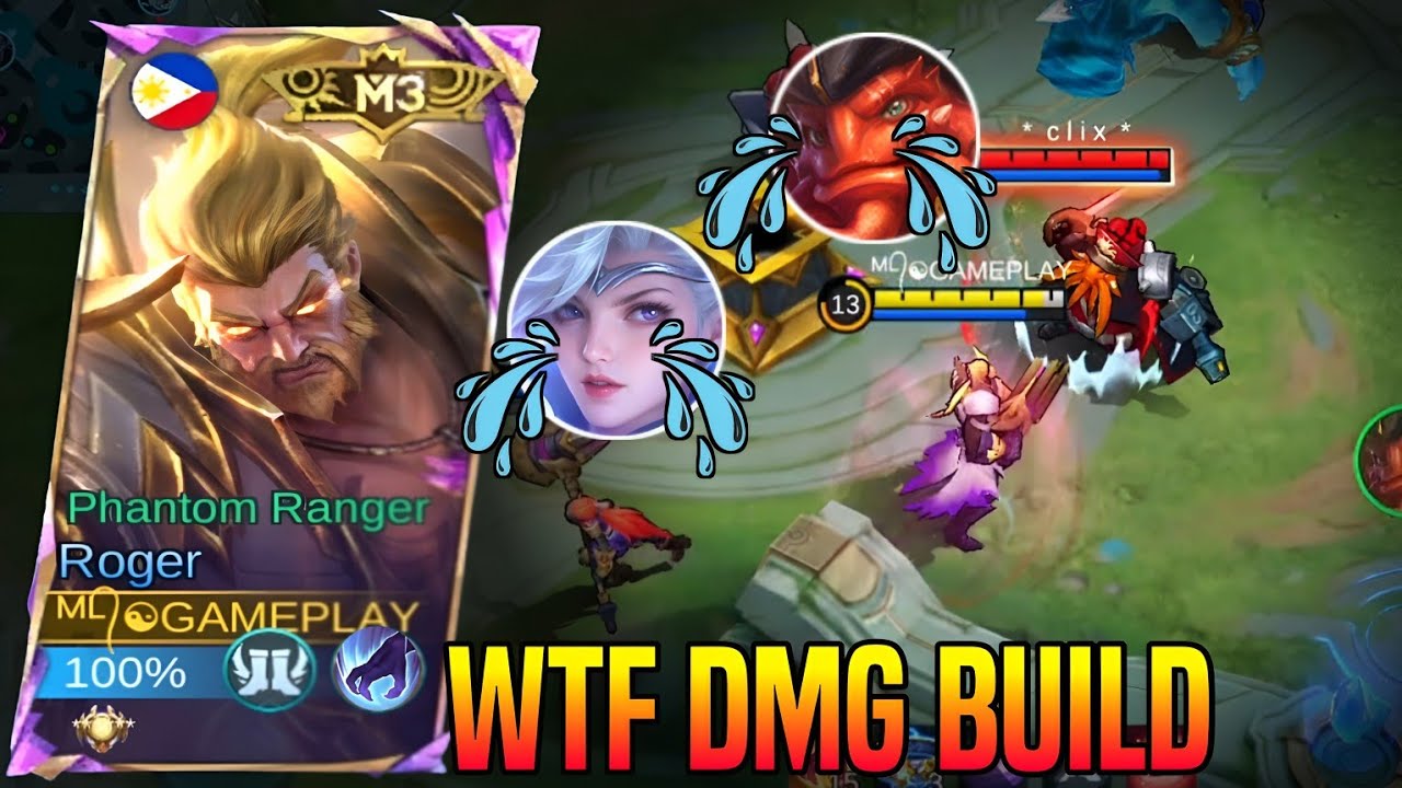 ROGER BUILD AND EMBLEM 2024 | BUILD TOP GLOBAL ROGER GAMEPLAY" MLBB ...