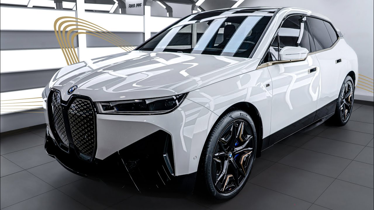 White BMW iX Flawless PPF Installation by RMA PPF in Dubai - YouTube