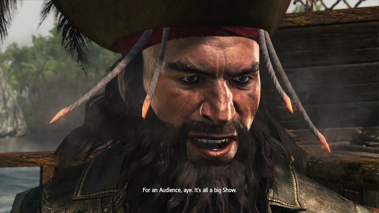 Blackbeard shows Edward his new look Assassin's Creed IV Black Flag ...