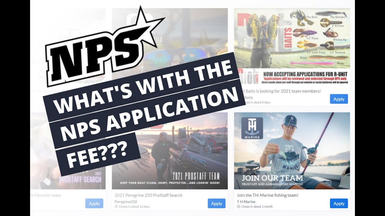 NPS - Why is there a fee to apply? - YouTube