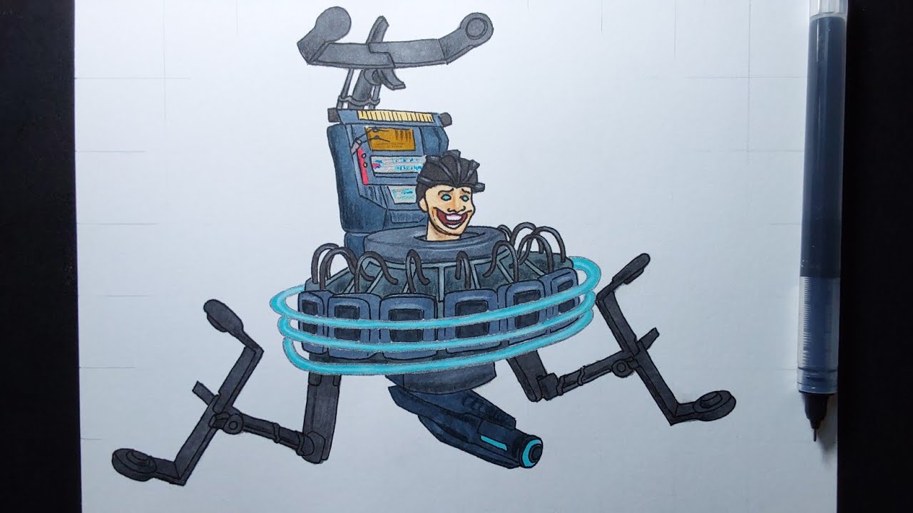 Draw New Astro Glitch Skibidi Toilet - YouTube