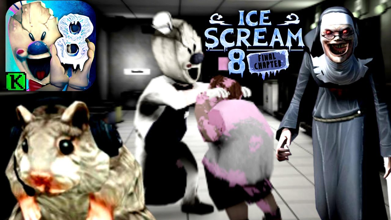 Ice Scream 8 Major Update Hamster Open Extraction Room | Ice Scream 8 ...