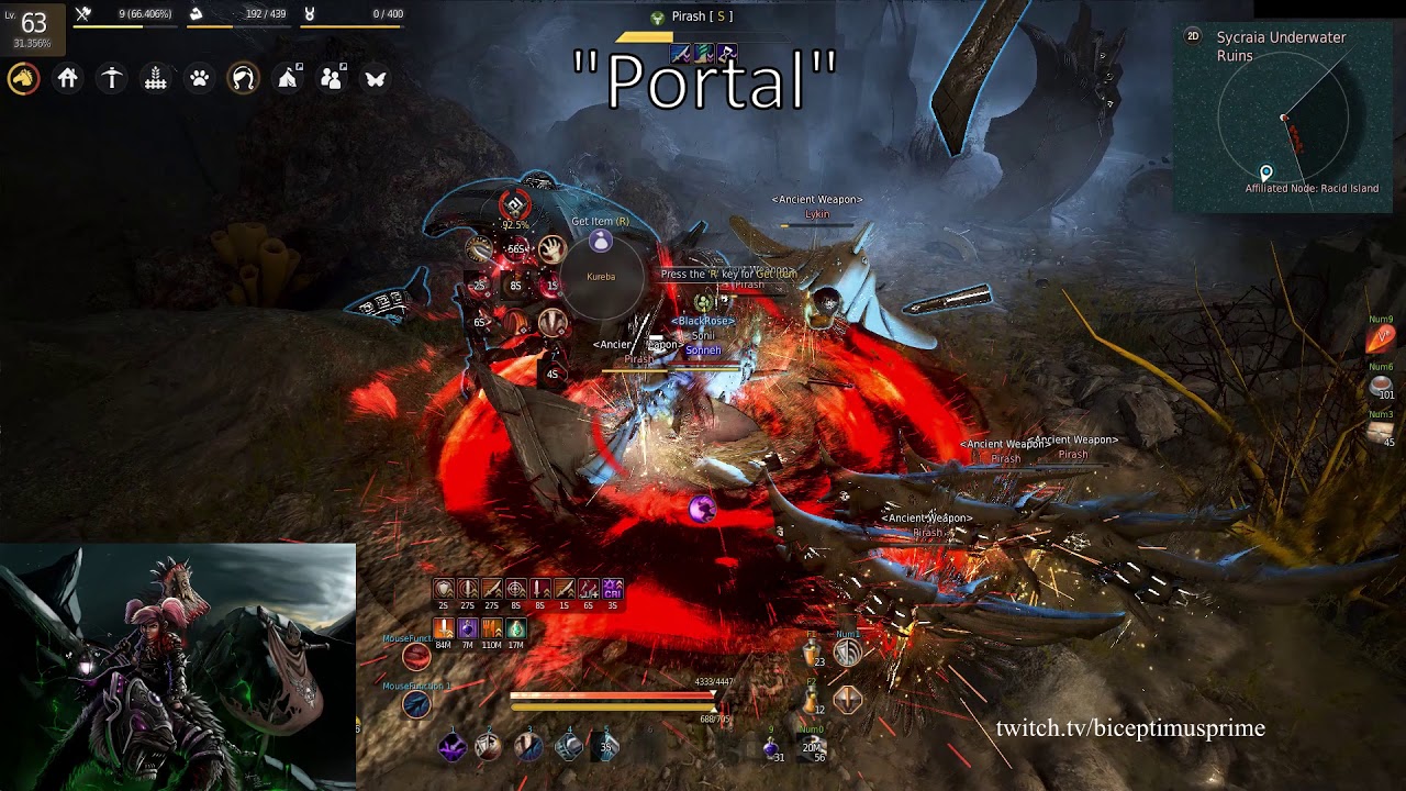 BDO - Essential Underwater Abyss Grind Guide (280ap). How-To: Rotations ...