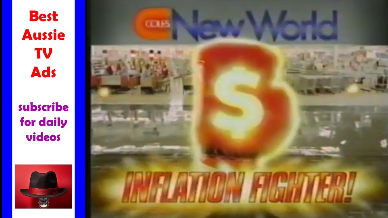 Coles New World - Inflation Fighter ad #1 [1989] - Best Aussie TV ...