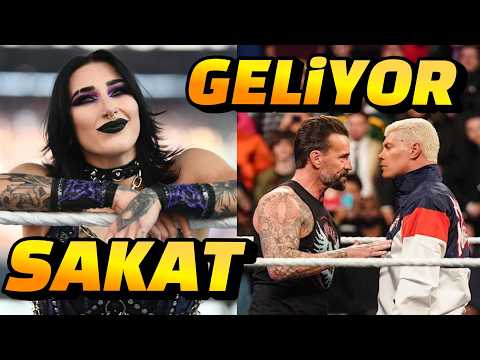 CM PUNK GERİ DÖNÜYOR | RHEA RIPLEY KEMERİ Mİ BIRAKACAK?