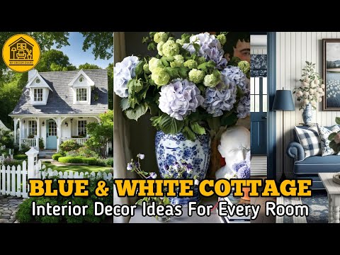 7 Tips for a Blue-Themed English Cottage Living Room