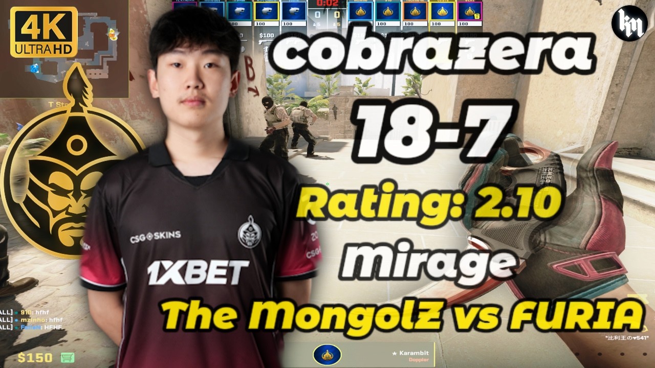 cobrazera (18-7) The MongolZ vs FURIA (Mirage) | PGL Cluj-Napoca 2026 # ...