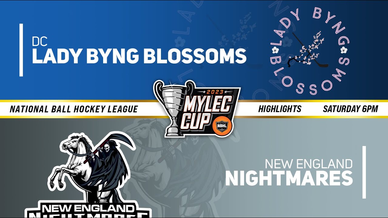 NBHL Mylec Cup 2023: Lady Byng Blossoms vs. New England Nightmares ...