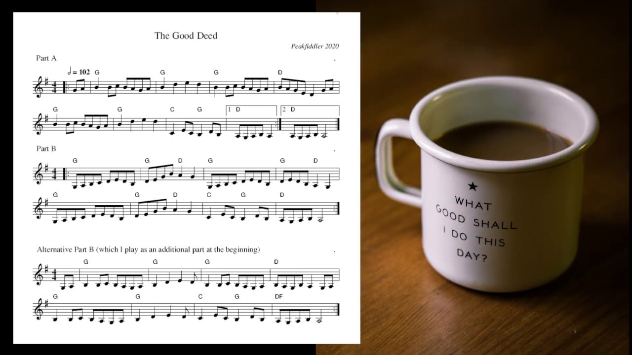 Old Time Fiddle - The Good Deed - YouTube