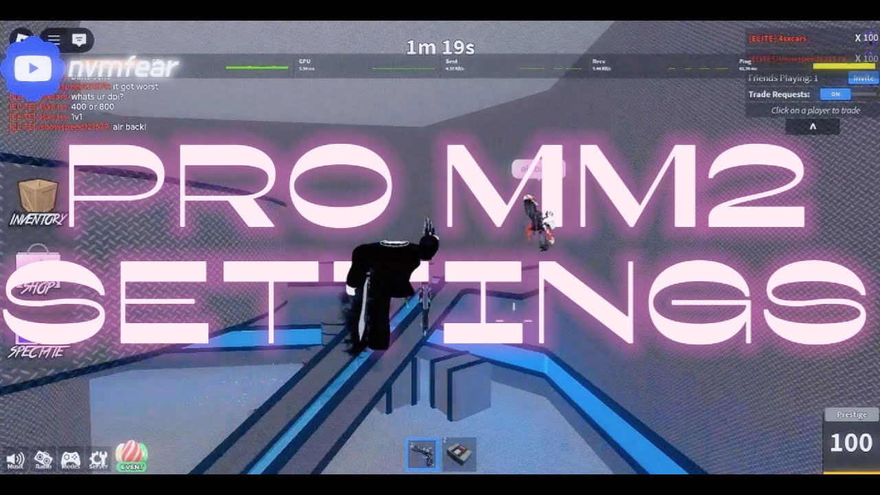 MM2 PRO SETTINGS +GAMEPLAY🤪😝 (PC ONLY) - YouTube