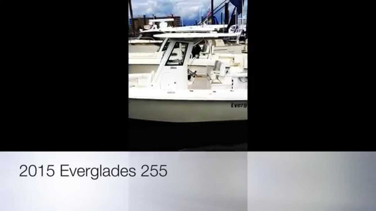 Everglades 255 Center Console - YouTube