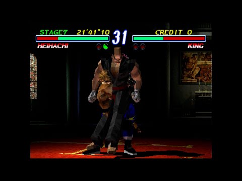 Tekken 2 playthrough with Heihachi (Hard) difficulty