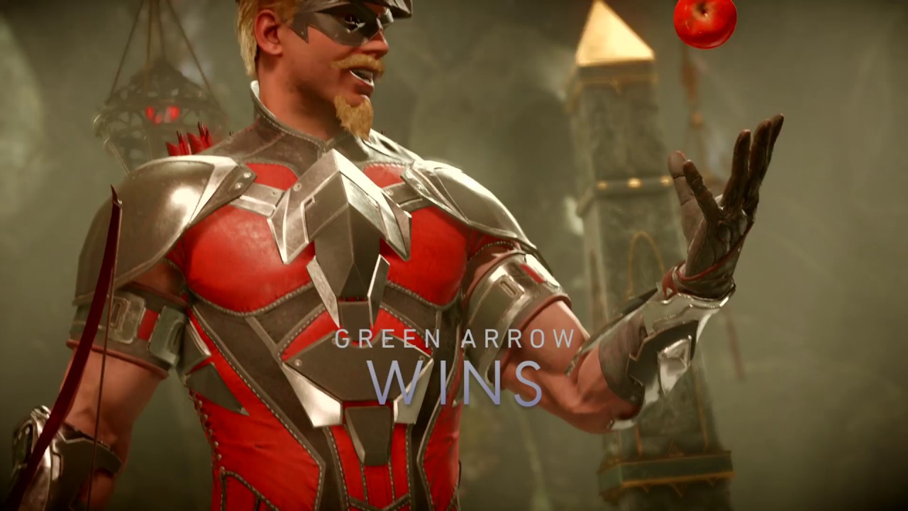 Injustice 2 - Green Arrow AI controlled bug. - YouTube