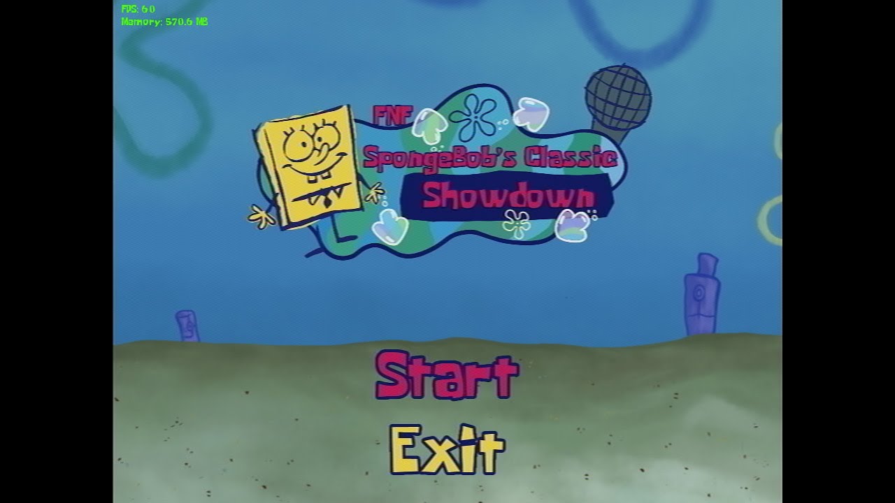 Friday Night Funkin' Vs SpongeBob’s Classic Showdown (demo) (FNF/Mod ...