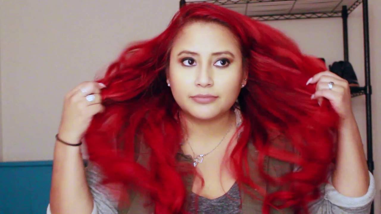 How I refresh my red hair! - YouTube