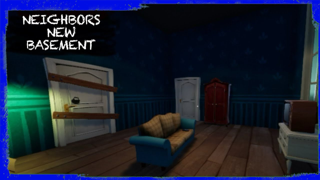 HELLO NEIGHBOR MOD KIT: NEIGHBORS NEW BASEMENT - YouTube