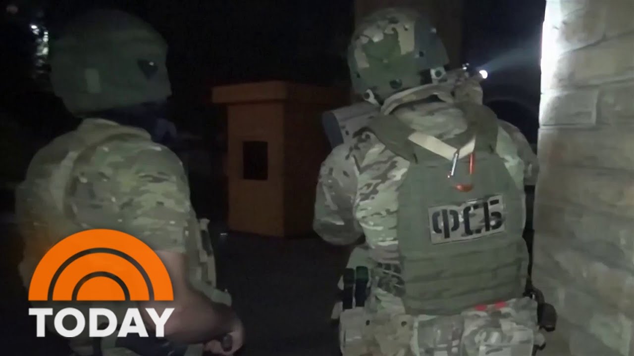 Armed militants kill 15 police officers, 4 civilians in Russia - YouTube