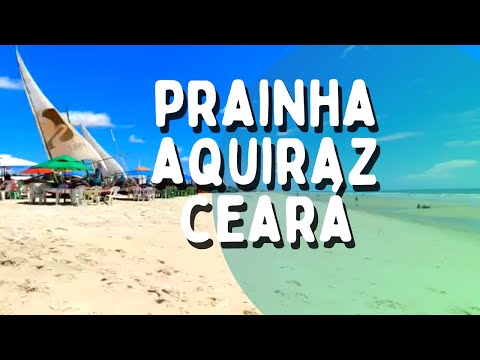 Prainha Aquiraz Ceará. Praia com Água Parada.
